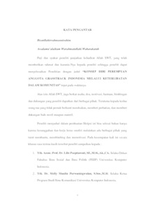 Konsep Diri Perempuan Anggota Grasstrack Indonesia Melalui Keterlibatan Dalam Komunitas ...